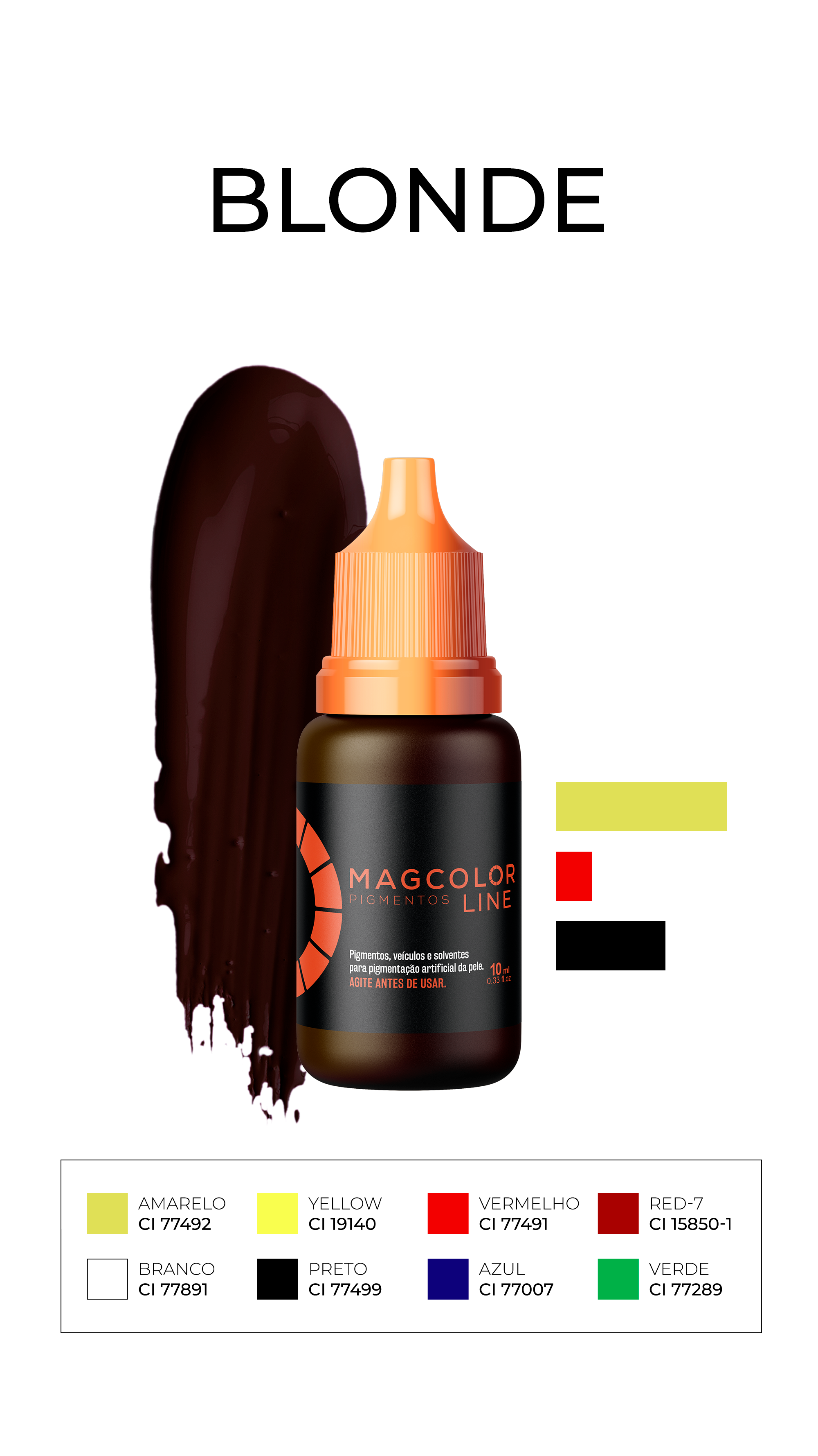 Mag Color Line- Blonde 5 ML - Himainsumos